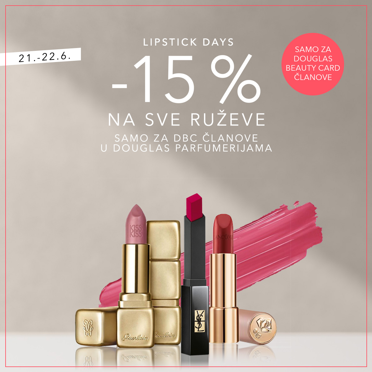 Douglas Lipstick days – Mall of Split