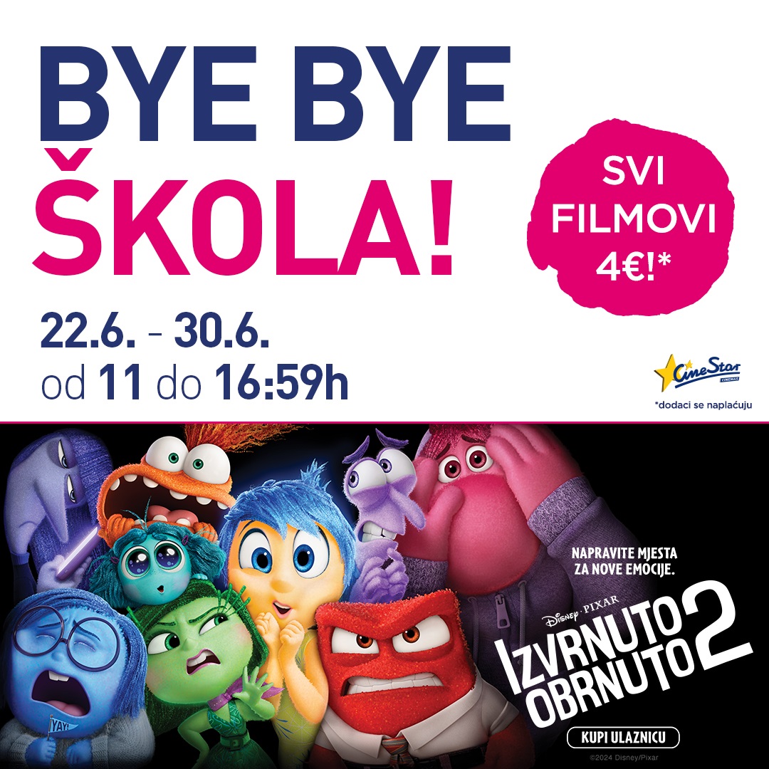 BYE BYE ŠKOLA – Mall of Split