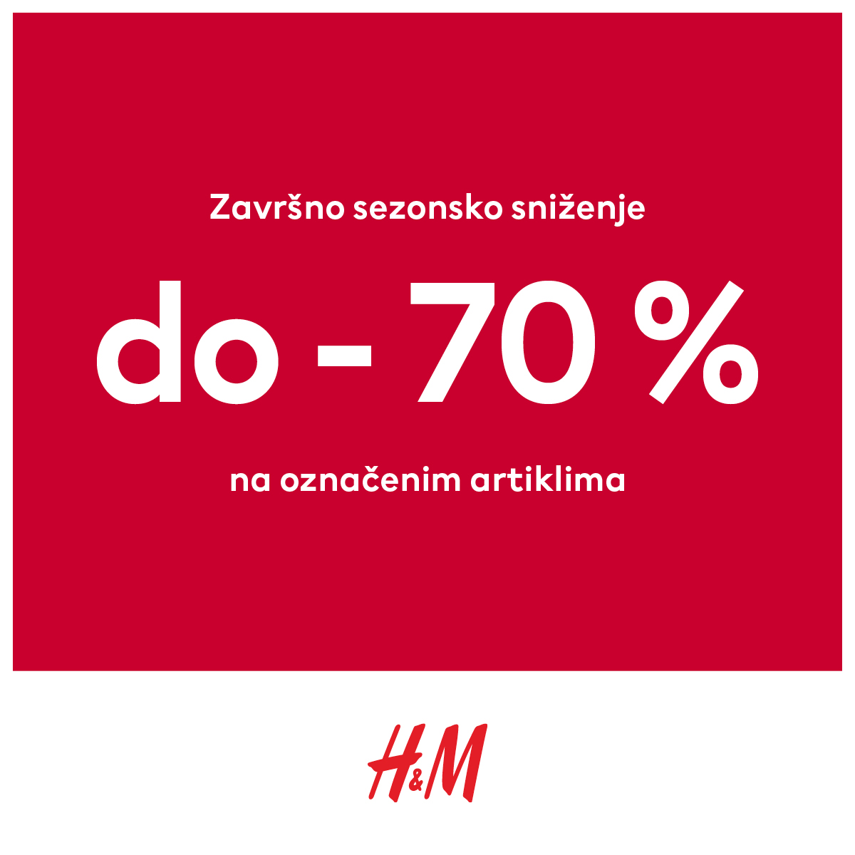 H&M Sale Final step – Mall of Split
