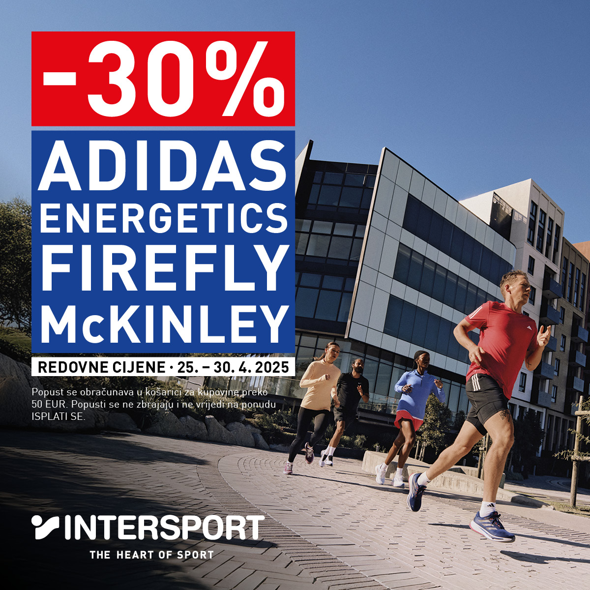 30% discount on Intersport brands! – Mall of Split